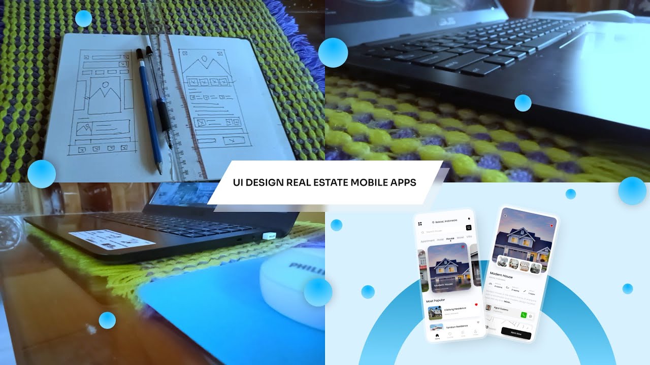 Mobile Apps UI Design Process | For Portfolio - YouTube