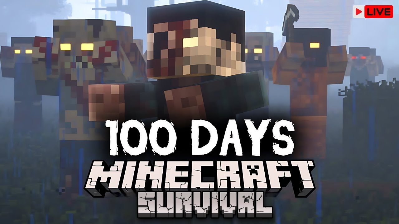 Surviving Zombie apocalypses In Minecraft Part 1 Live ft@Qtip_2.0 - YouTube