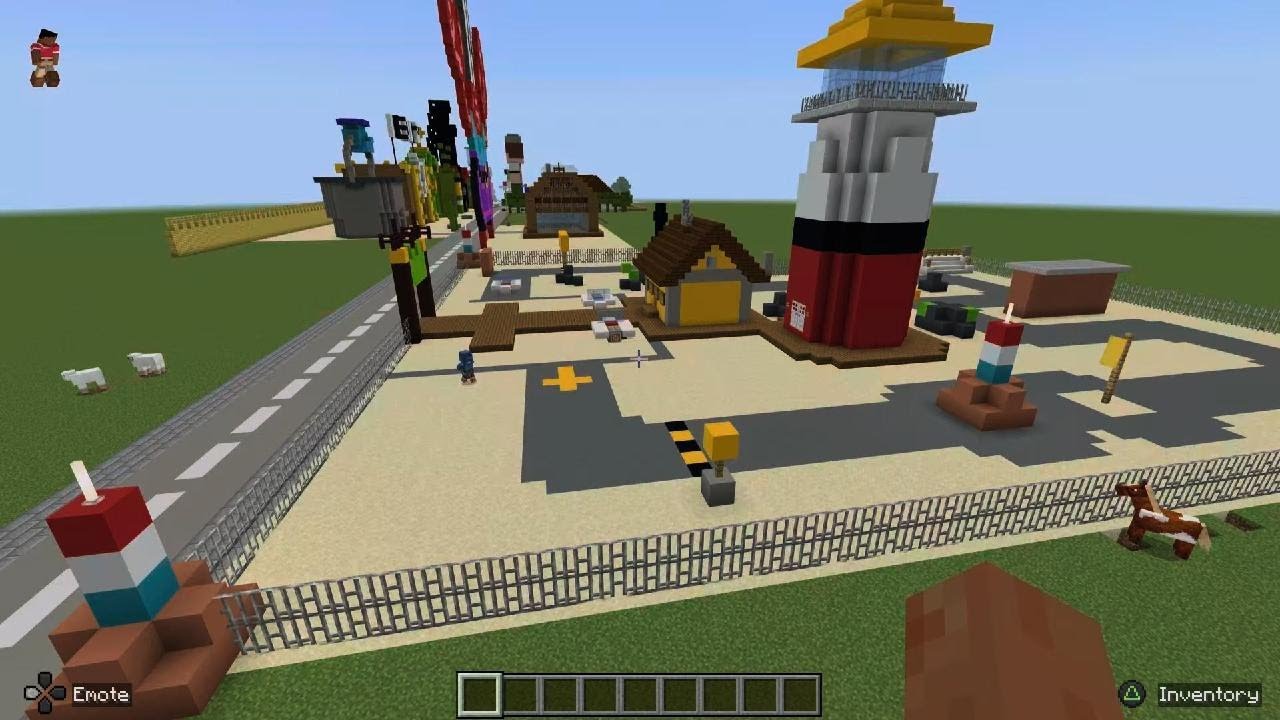 Minecraft SpongeBob house build tour - YouTube
