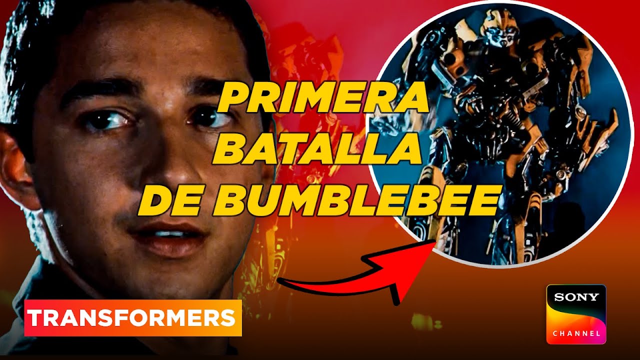 Bumblebee se enfrenta a su primer enemigo | Transformers | Sony Channel - YouTube
