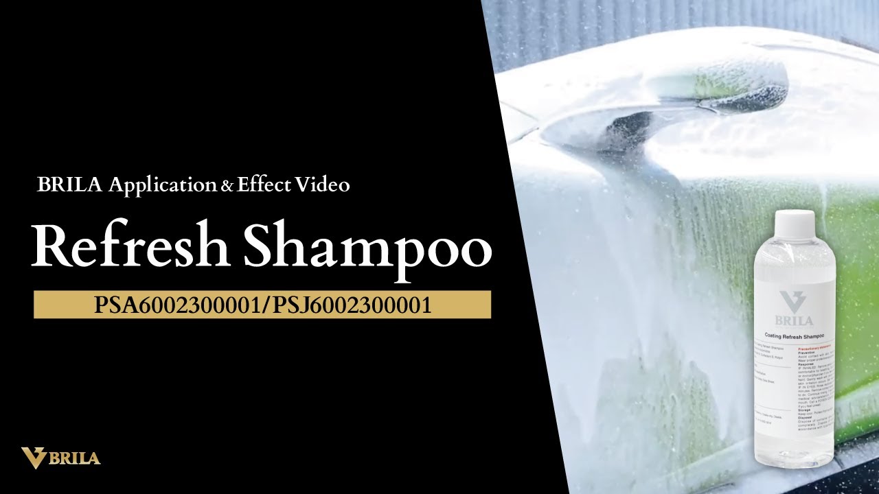 BRILA Application & Effect Video for DIY "BRILA Coating Refresh Shampoo ...