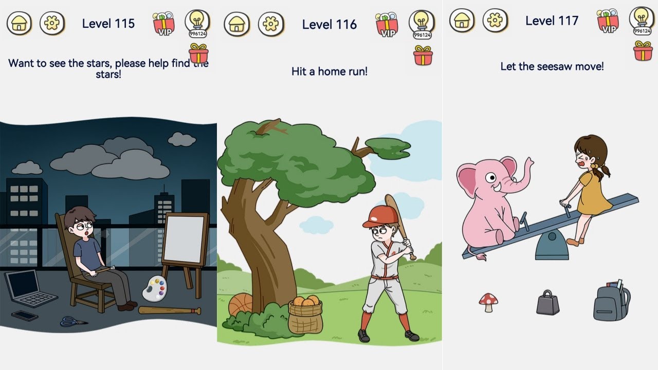 Brain Out 2 - Level 115, 116, 117 Gameplay Solution - YouTube