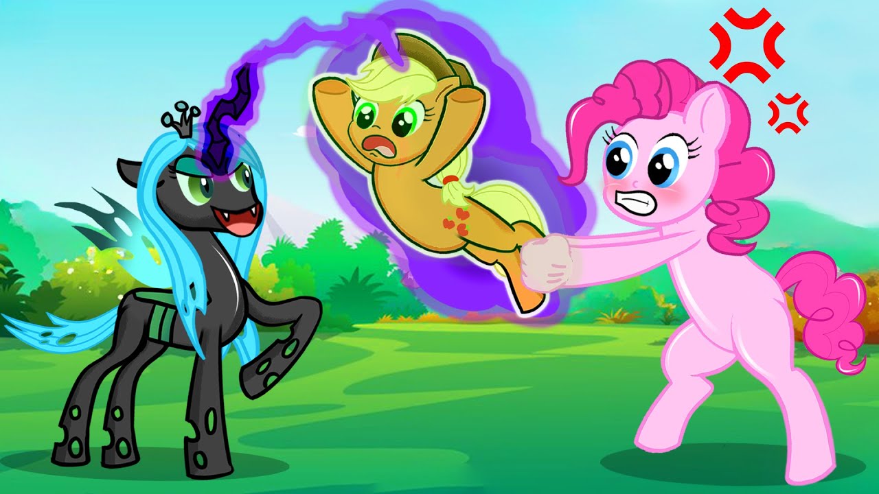 MY LITTLE PONY: S.O.S! Help Apple Jack escape from Queen Chrysalis ...
