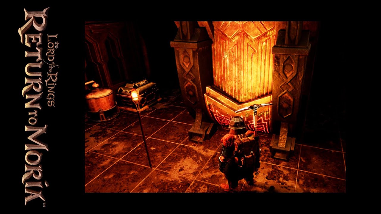 Ufuhan furnace and Khuzdul forge... Lord of the Rings: Return to Moria ...