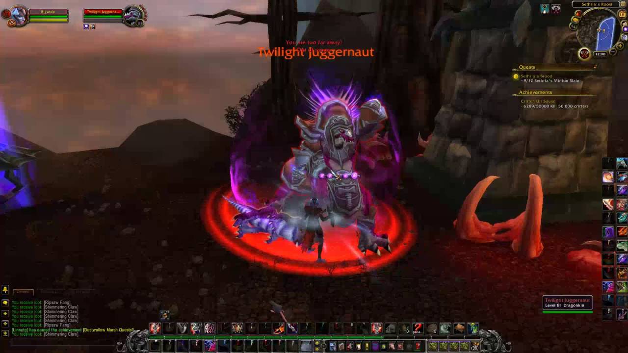 Quest Sethria´s Brood In Wow - YouTube