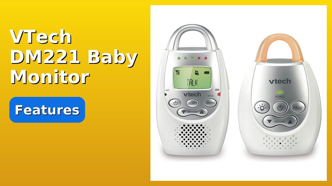 REVIEW (2025): VTech DM221 Baby Monitor. Features. - YouTube