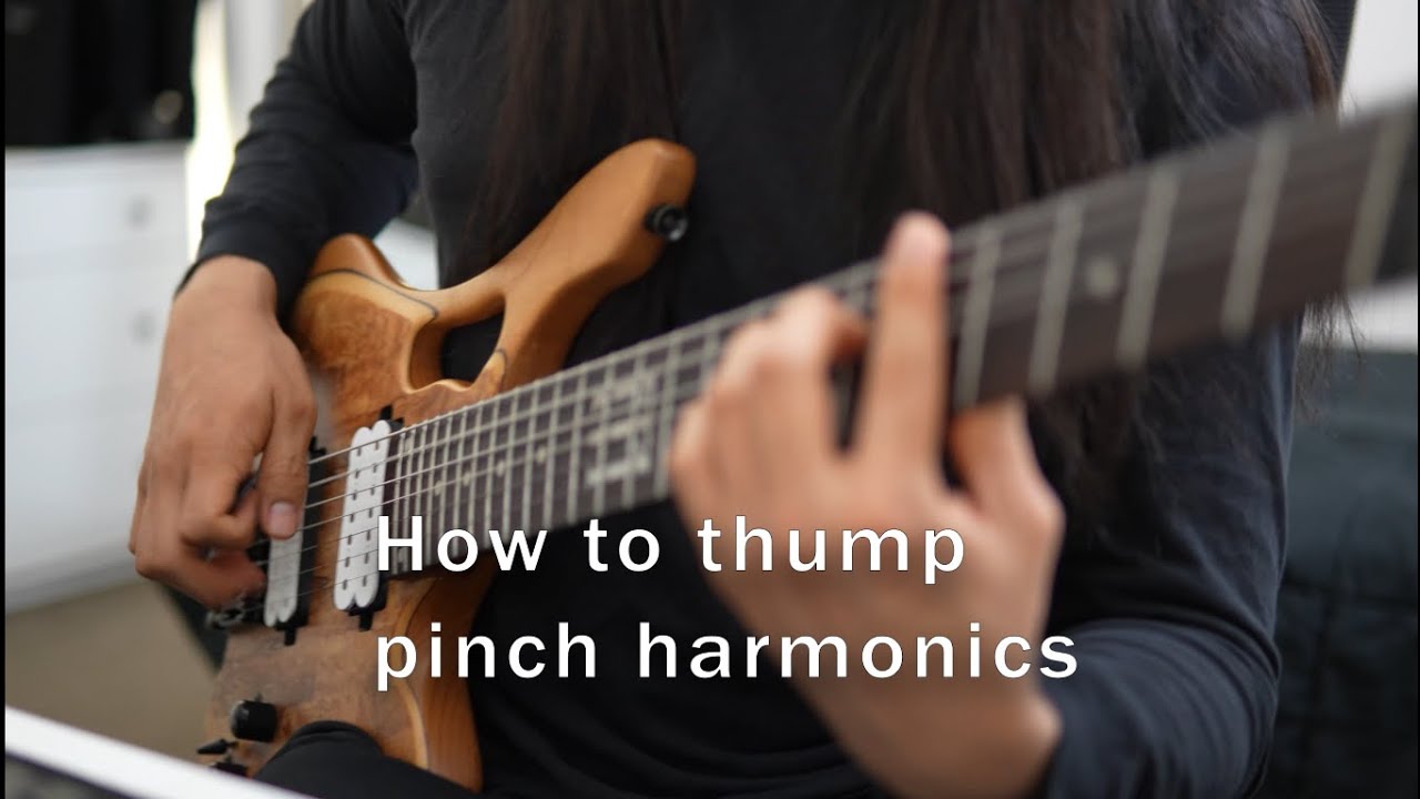 this is basically premium pinch harmonics - thump harmonics tutorial - YouTube