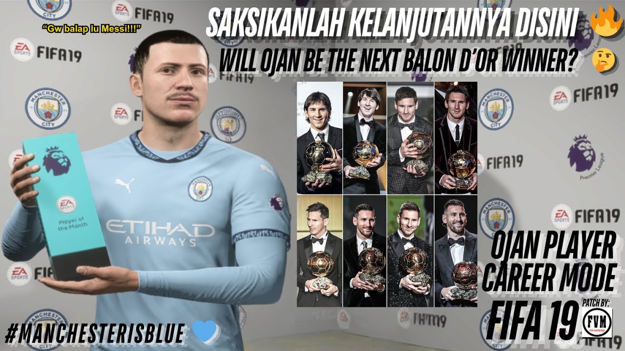 PCM FIFA 19🧍‍♂️⚽ [3rd SEASON] | #15 | Akan Kubalap Jumlah Balon D'Or ...
