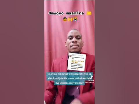 Omwoyo mamira cover by pastor Mugagga - YouTube