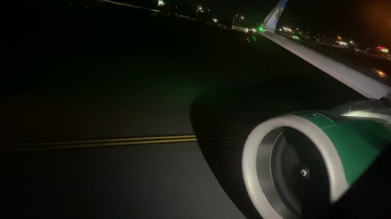 Frontier A320 NEO Amazing CFM Leap Spool Up and Howling Takeoff MCO-ATL ...