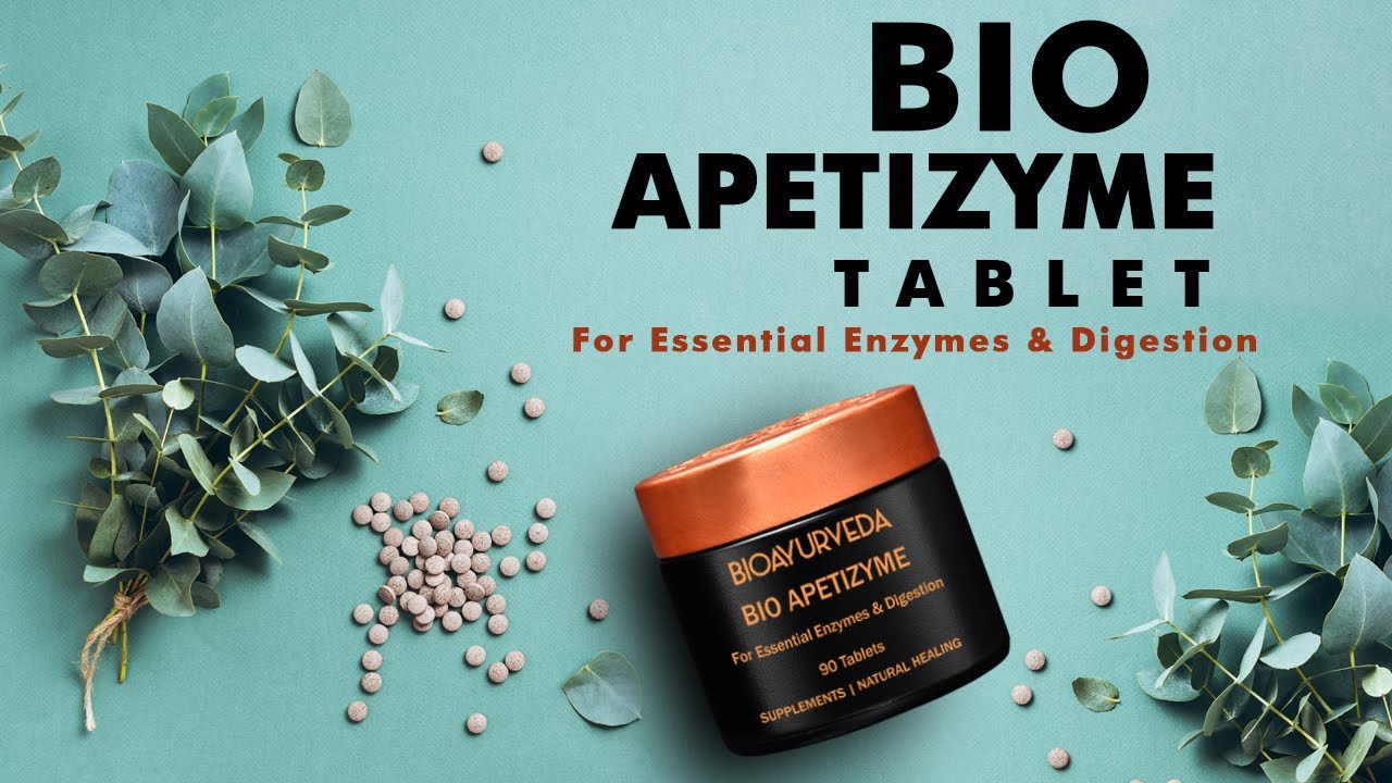 BIO APETIZYME TABLET: For Essential Enzymes & Digestion - YouTube