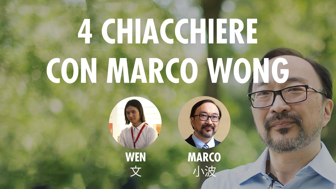 4 Chiacchiere con Marco Wong (Consigliere a Prato, Scrittore e ...
