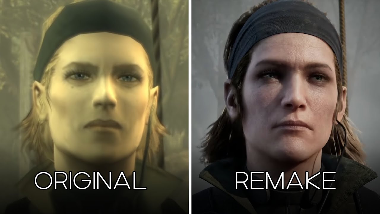 Metal Gear Solid 3 Delta | Original vs Remake | Trailer Graphics ...