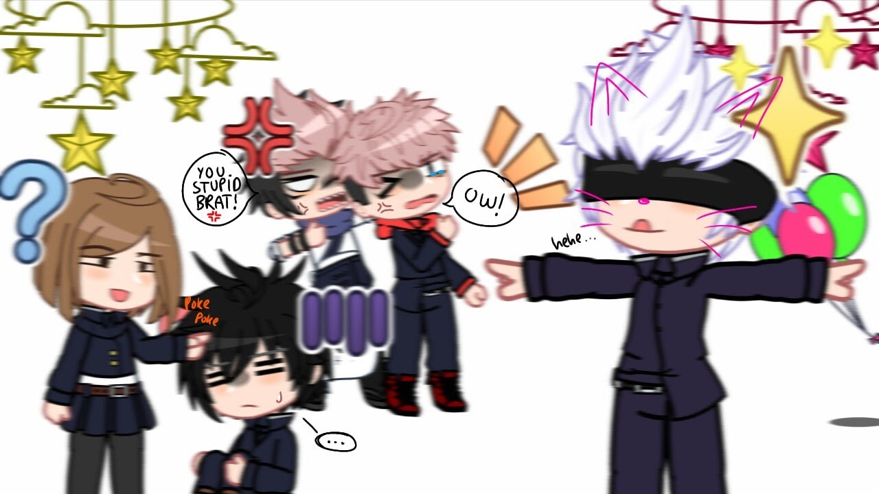 If the Golden Trio + Gojo & Sukuna Did This Trend⁉ || Jujutsu Kaisen ...