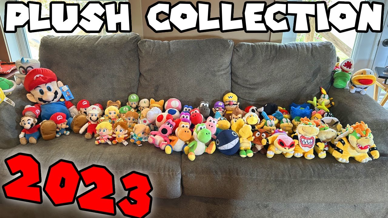 My Mario Plush Collection 2023! -SuperMarioMason - YouTube