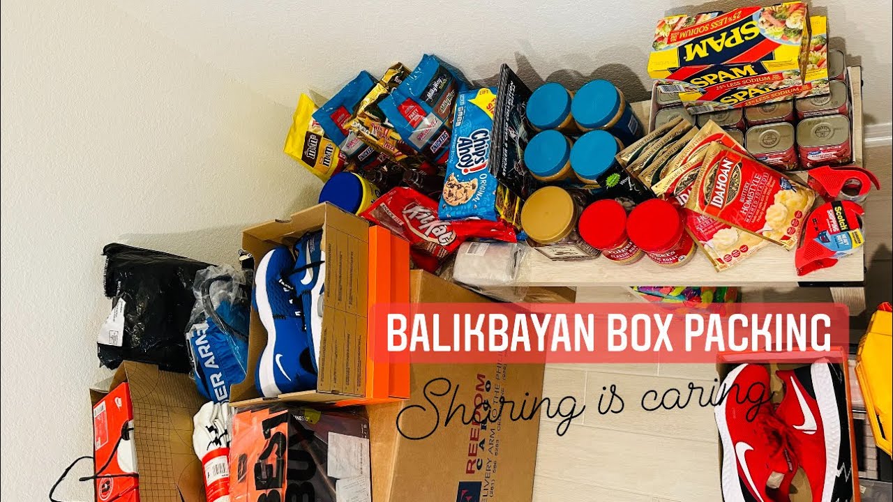 Packing of Balikbayan Box “sharing is caring” Team Genovea Buhay sa ...