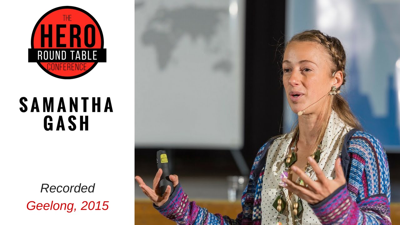 Samantha Gash: Lessons from Running Across the World's Deserts - YouTube