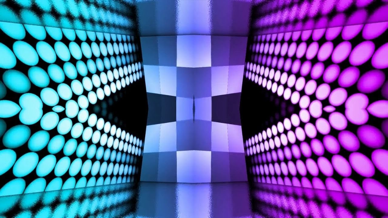 Dance Party Flashing Lights Neon Disco Background - YouTube