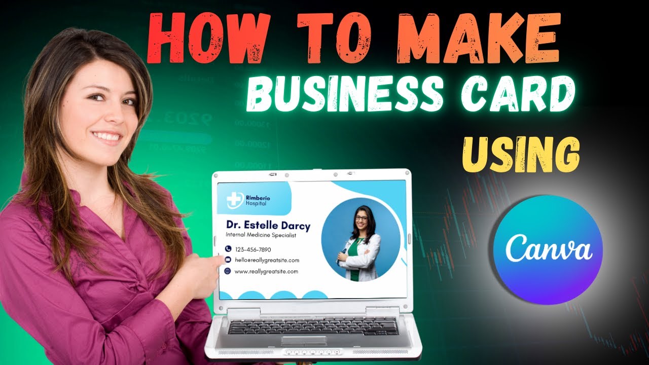 Make a Business Card in Canva in 3 Minutes | Step-By-Step Beginner ...