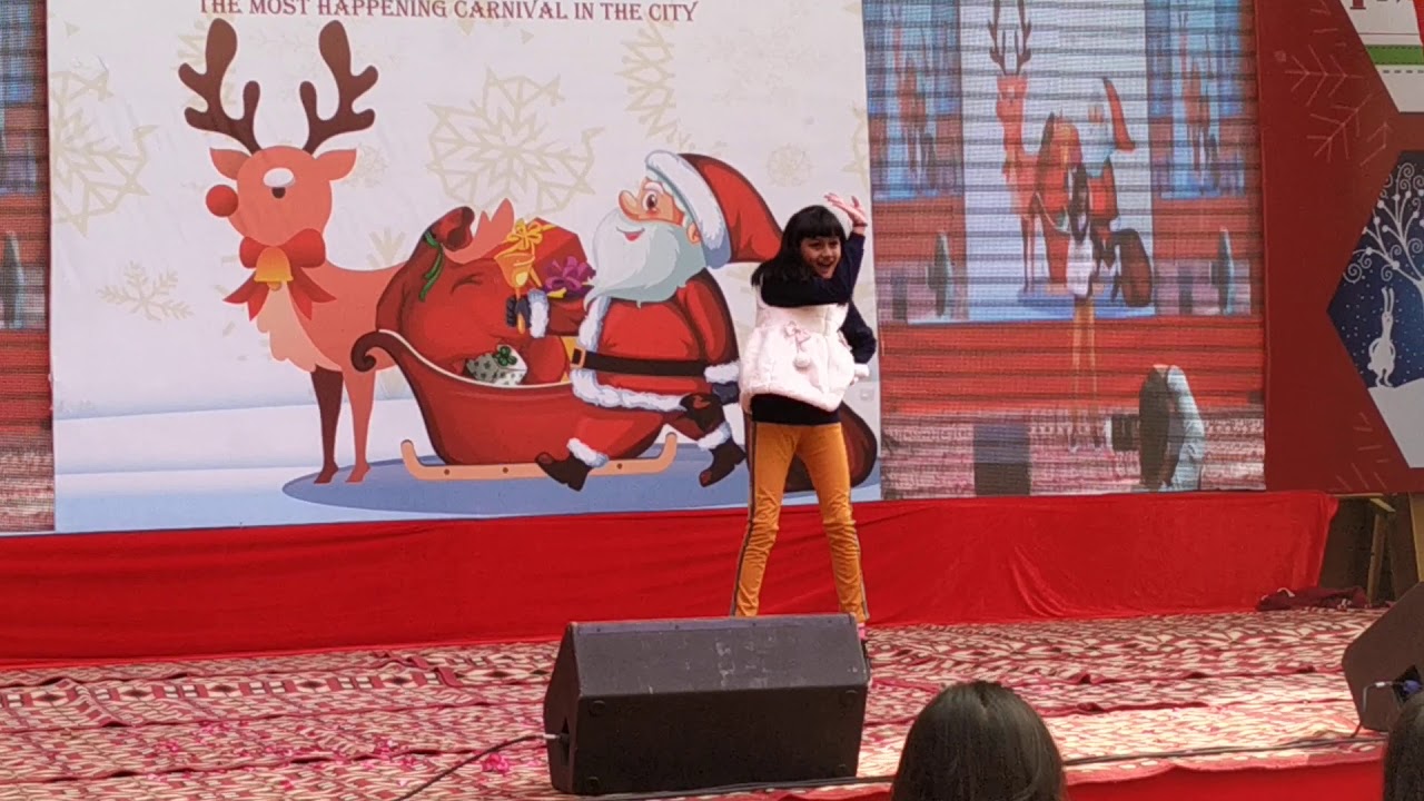 PRUDENCE SCHOOL CHRISTMAS CARNIVAL dance by Ishna Garg. - YouTube