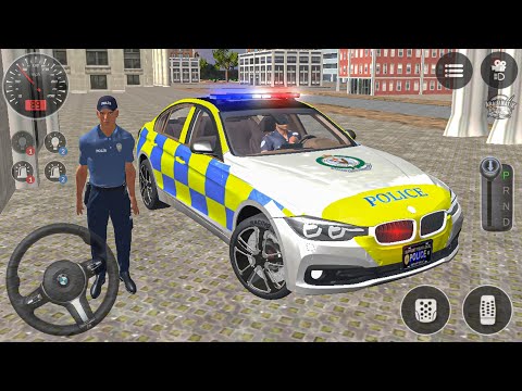 BMW Alman Polis Arabası Sürüş Oyunu - Police Cop Simulator 2025 #3 - Android GamePlay