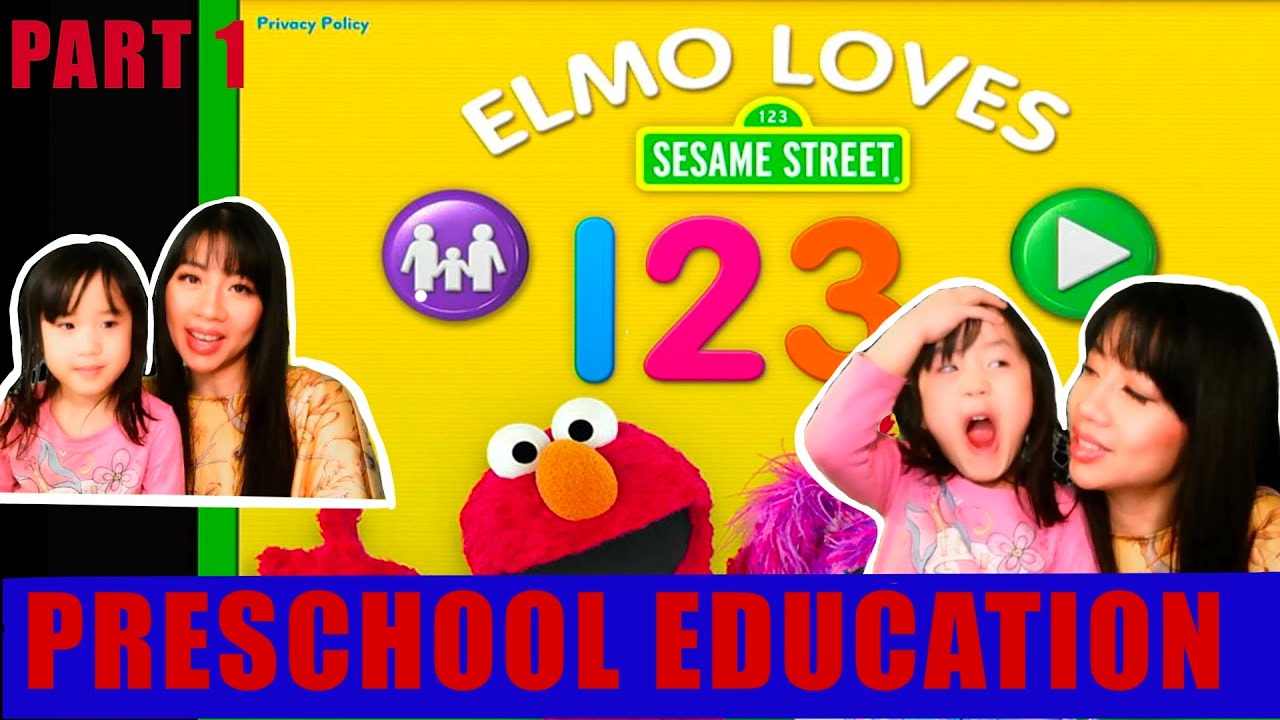 Elmo Loves 123s | Part 1 | Learn Math concepts with Ella and Mommy ...