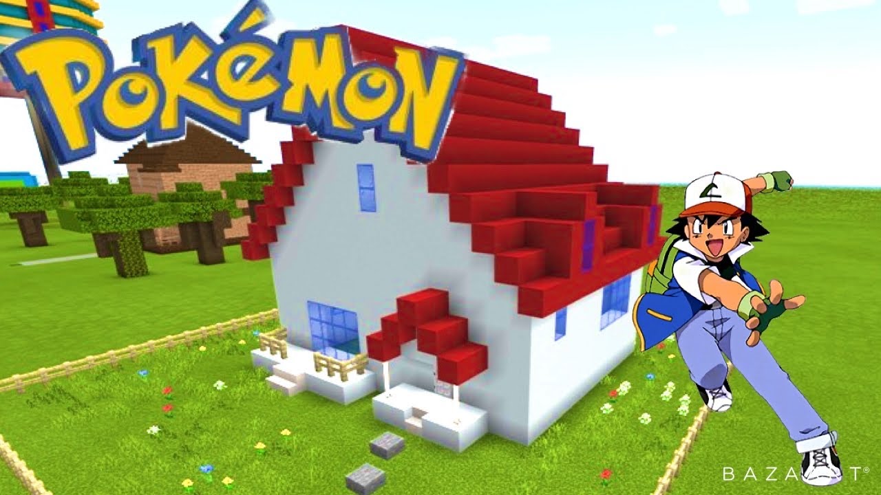 Ash Ketchum’s house in Minecraft - YouTube