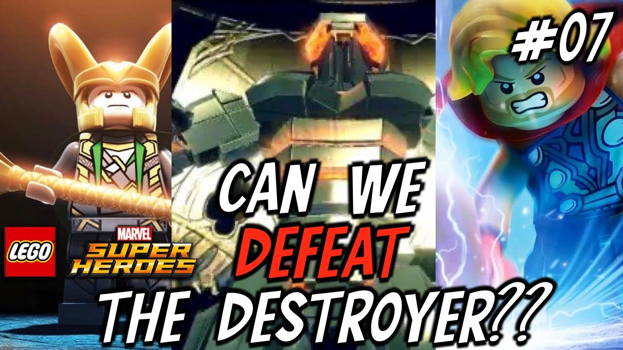 Lego Marvel Super Heroes | Can We Defeat The Destroyer?? (Full Game ...