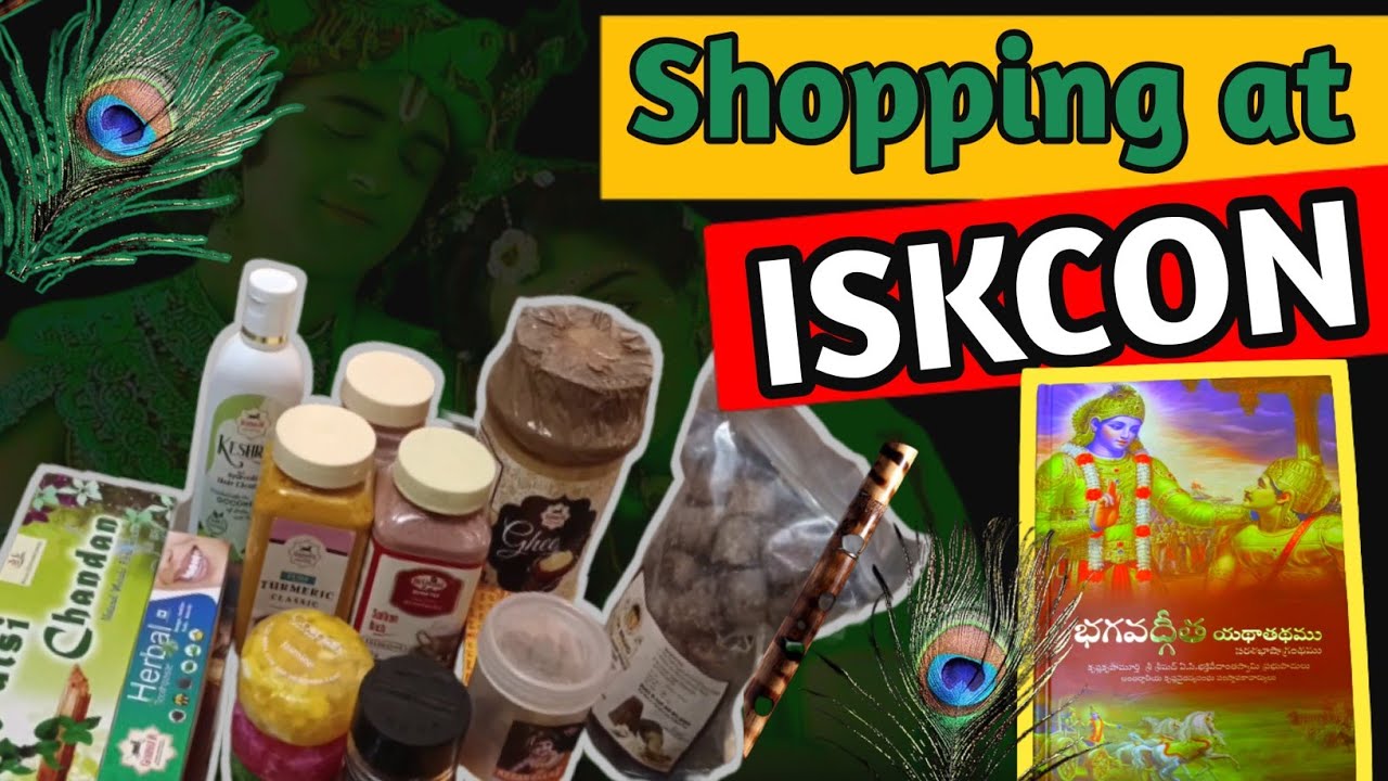 Shopping at ISKCON Temple -Abids Hyderabad #iskcon #shopping - YouTube