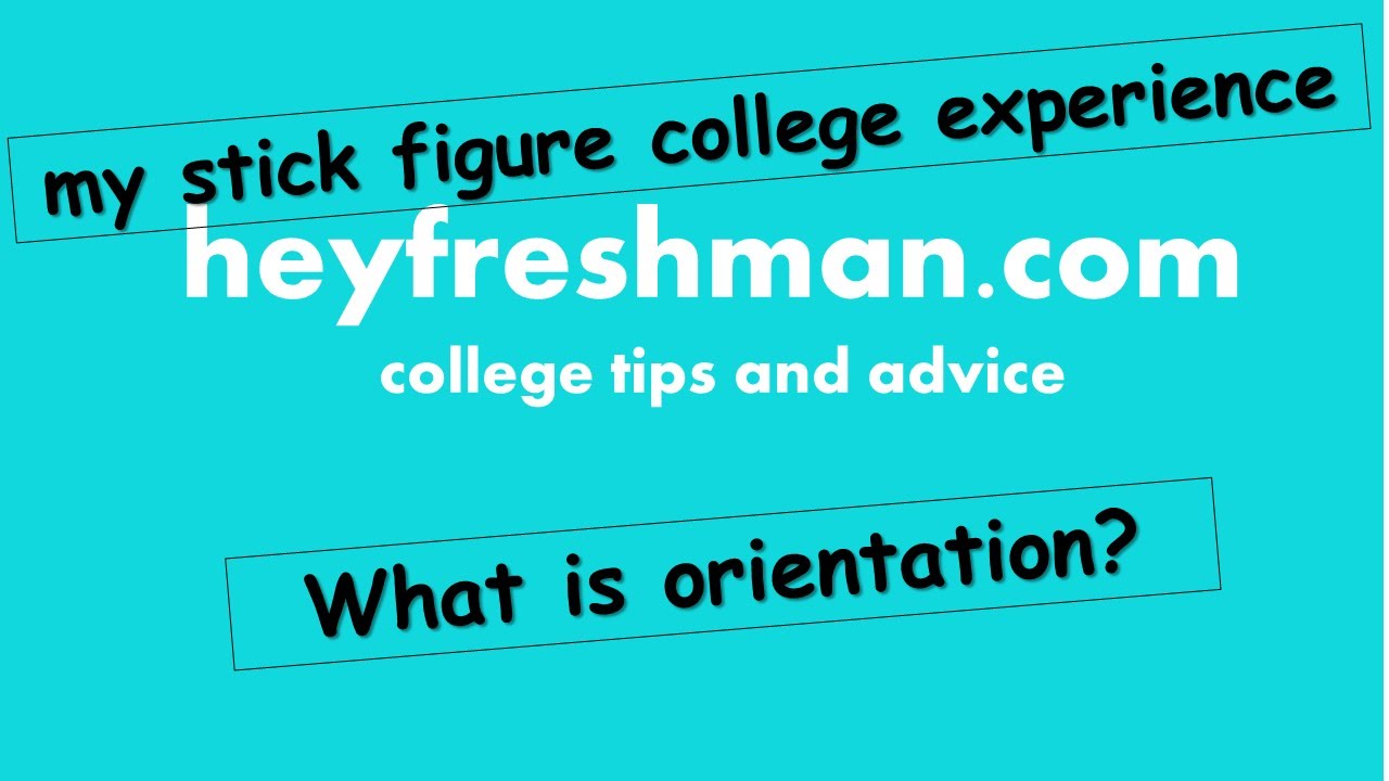 What is College Orientation? - YouTube