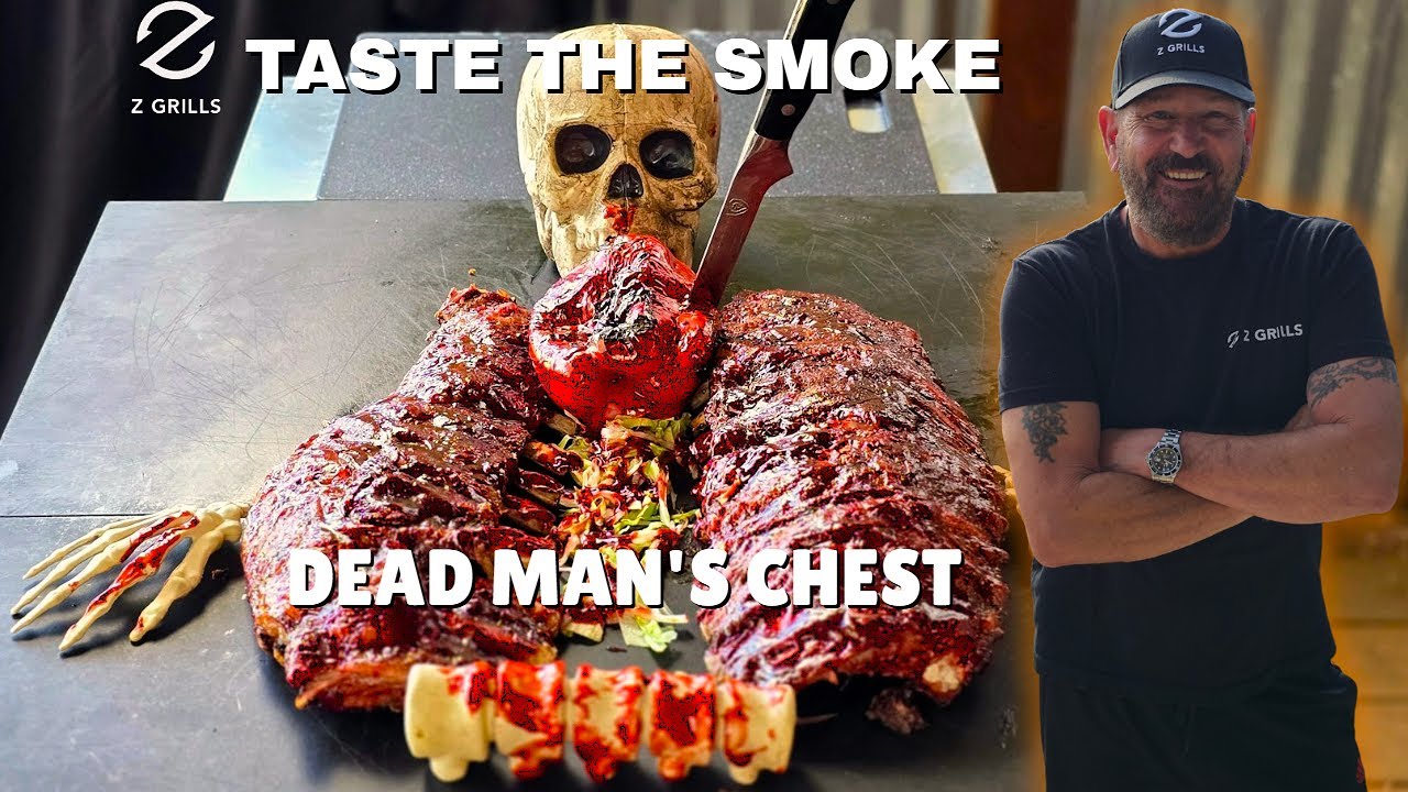 Halloween Special: Dead Man's Chest Pork Ribs | Taste the Smoke | Z ...