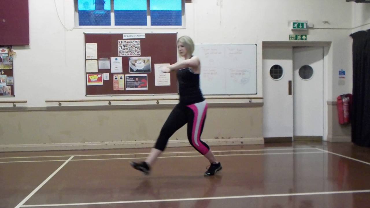My new Fitsteps Tango routine. - YouTube