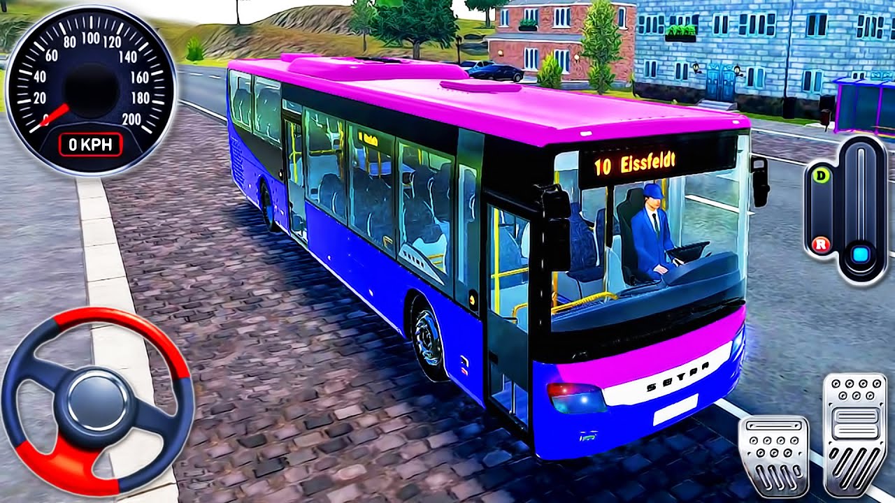 Bus Simulator City Ride Lite 3D - Real Coach Bus Driving in City ...