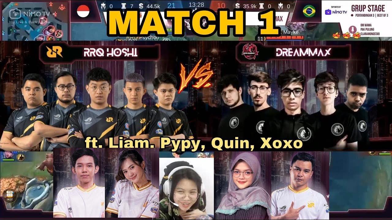 MATCH M2!! PERDANA ROSTER RRQ HOSHI DI REVEAL!!! (ft. RRQ VIVI, RRQ ...