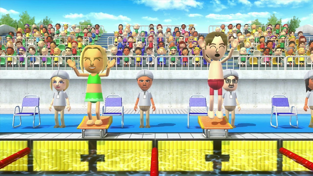 Wii Party U Minigame Lap Happy 60fps Youtube