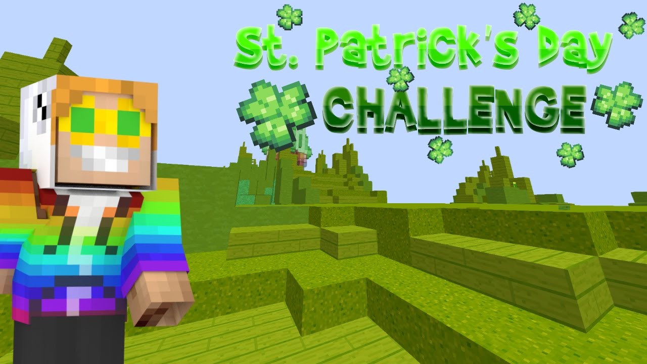 Minecraft┆St. Patrick's Challenge - YouTube