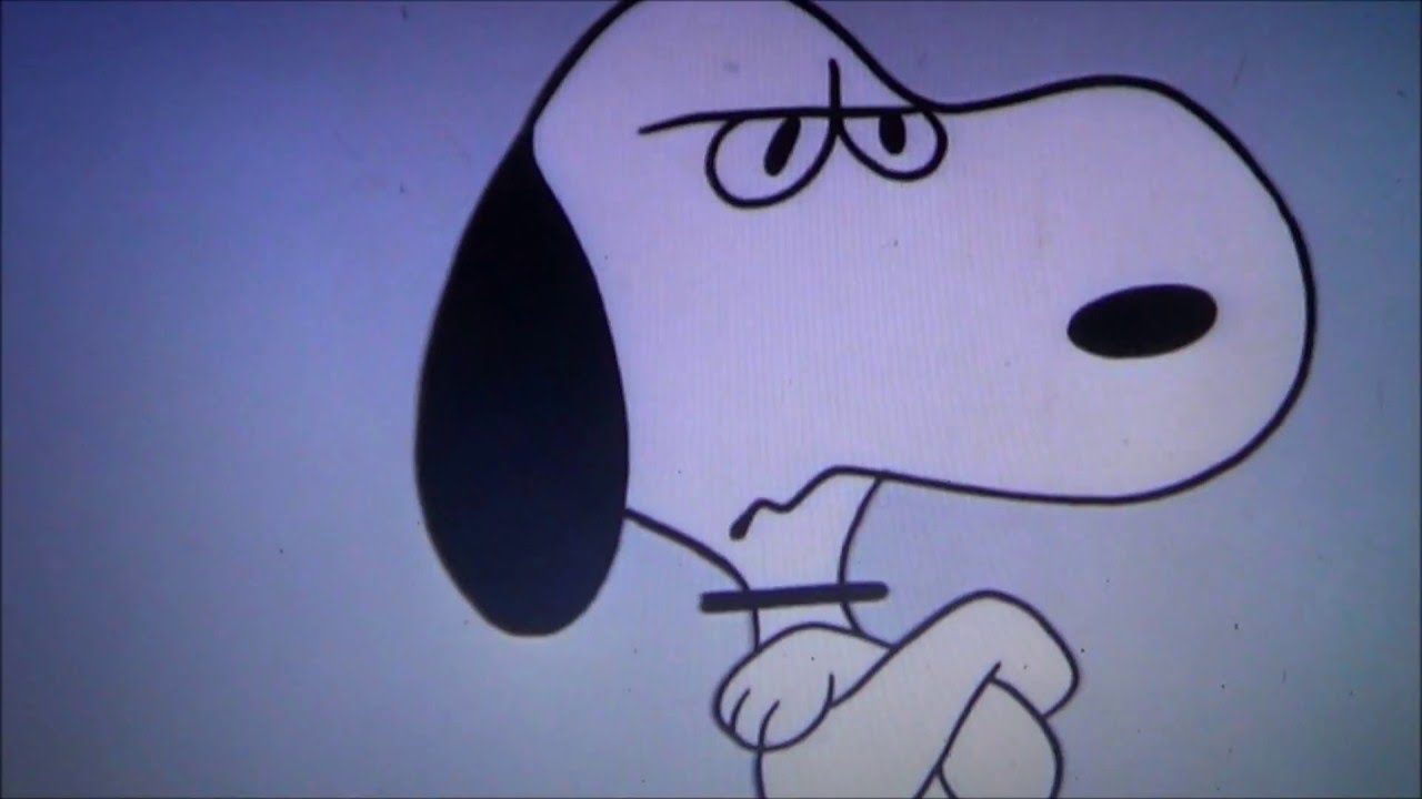 Snoopy growls at Veruca - YouTube