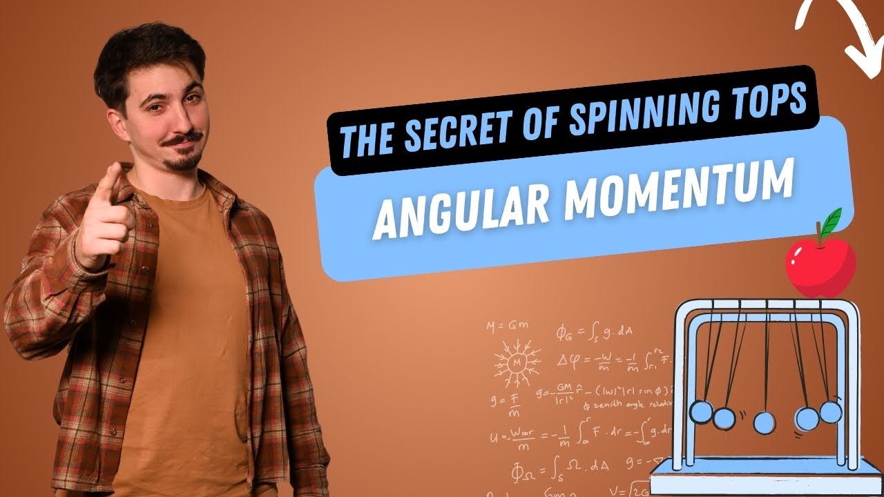 The Physics Behind a Spinning Top | Angular Momentum - YouTube