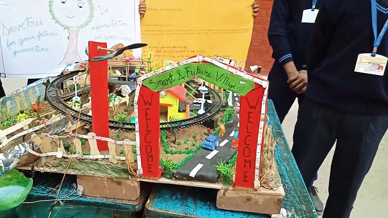 Live model of Future Smart Village - YouTube
