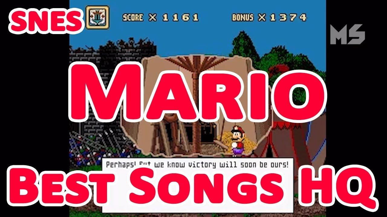 SNES Mario Best Songs HQ - YouTube