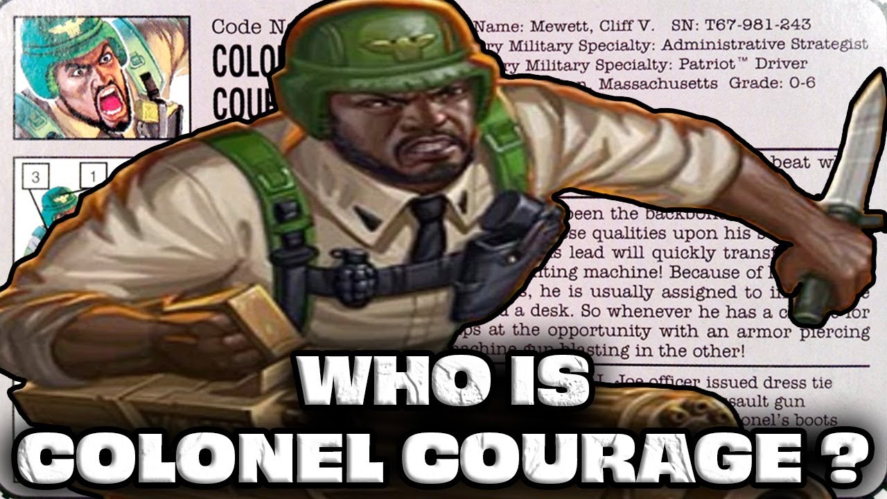 History and Origin of GI Joe's COLONEL COURAGE! - YouTube