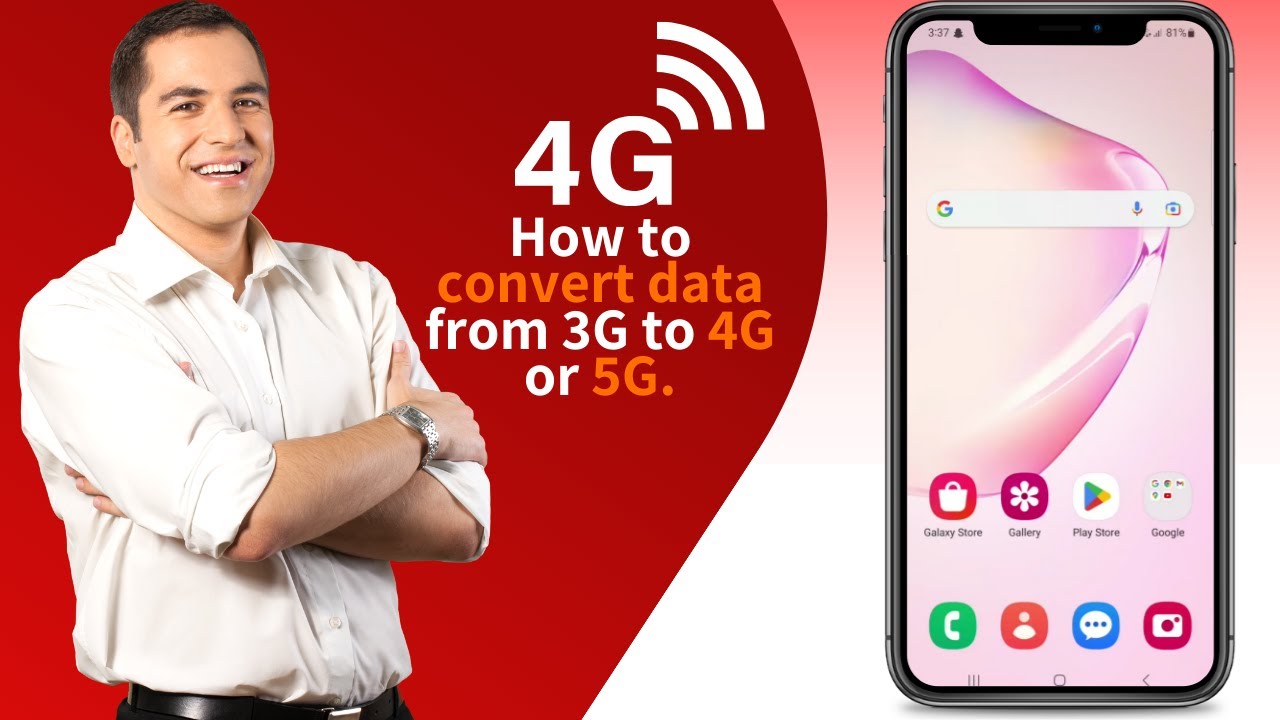 How to convert data from 3G to 4G or 5G || Network Problem || Internet ...