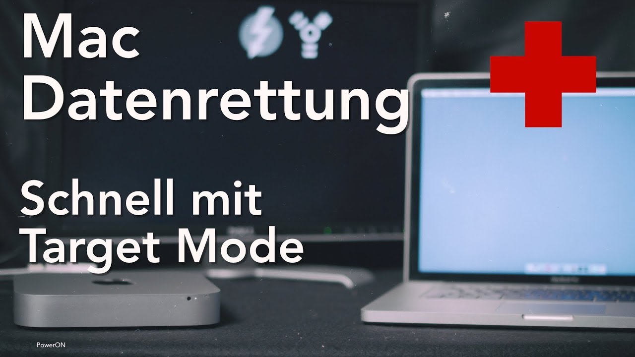 Datenrettung am Mac mit dem Target Mode - YouTube