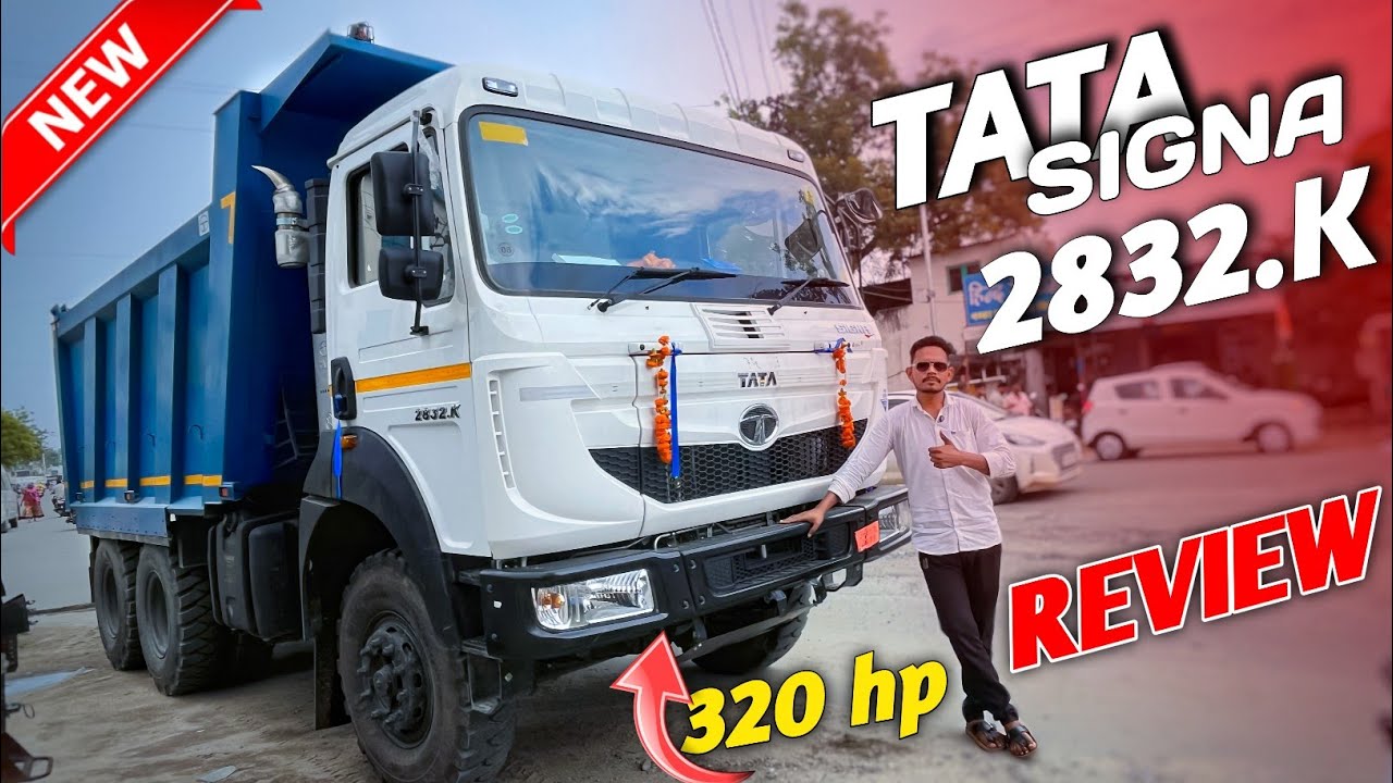2025 Tata Signa 2832.K | 320 HP Power | 10 Wheeler Mining Tipper Review ...