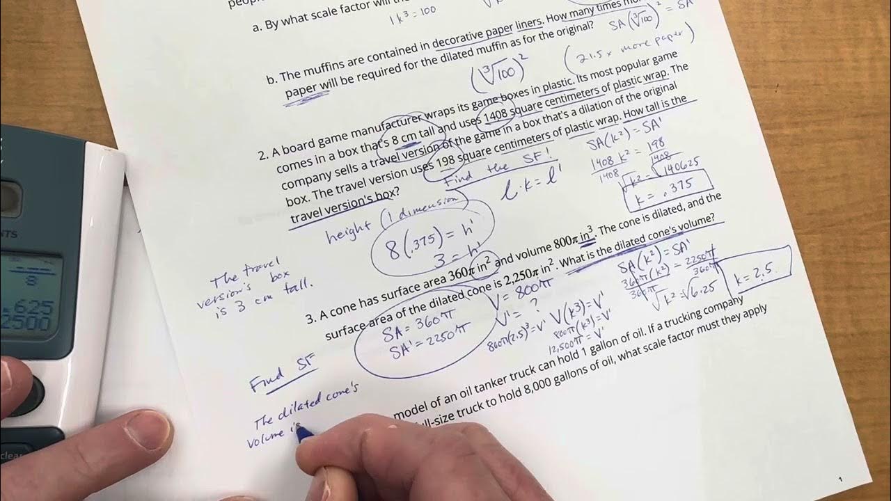 Unit 5, Lesson 8 Practice Problems - YouTube