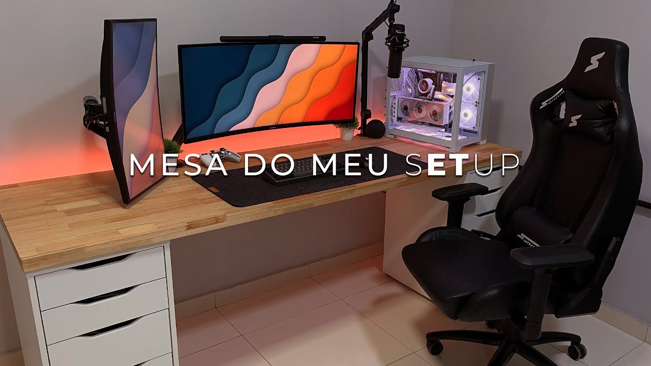 A Mesa de Setup que Vai Deixar Seu Espaço com Cara de Gringo! - YouTube