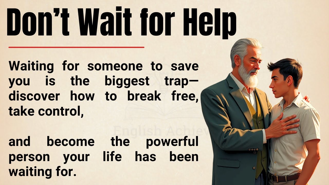Stop Waiting for Help: Take Control of Your Life 🔥|| Life-Changing Motivation || Graded Reader ...