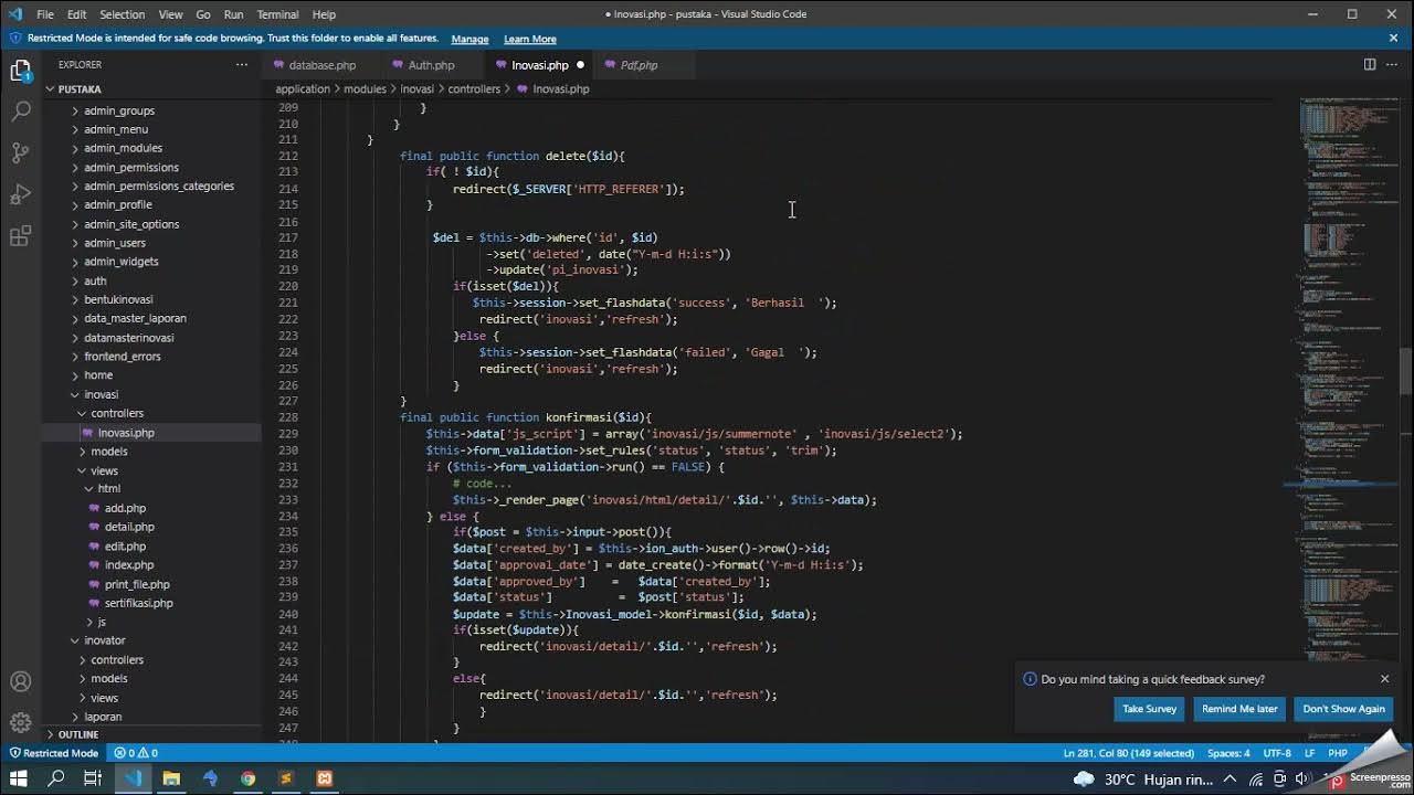 Tutorial Codeigniter 3 HMVC Membuat Print Background Image DOMPDF - YouTube