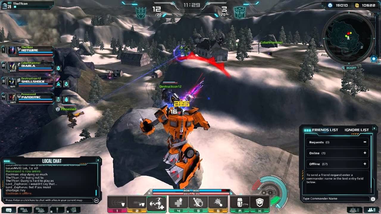 Transformers Universe Hotwire Gameplay - YouTube