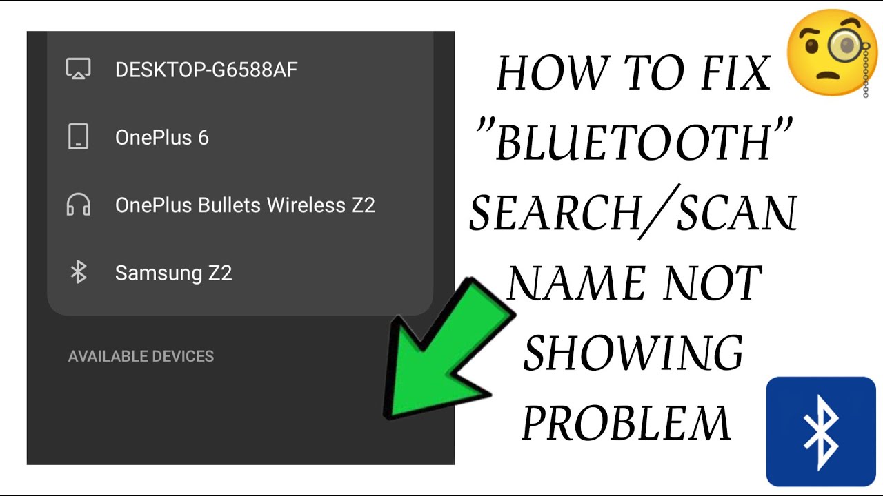 How To Fix "Bluetooth Search(Scan) Name Not Showing" Problem| Bluetooth ...